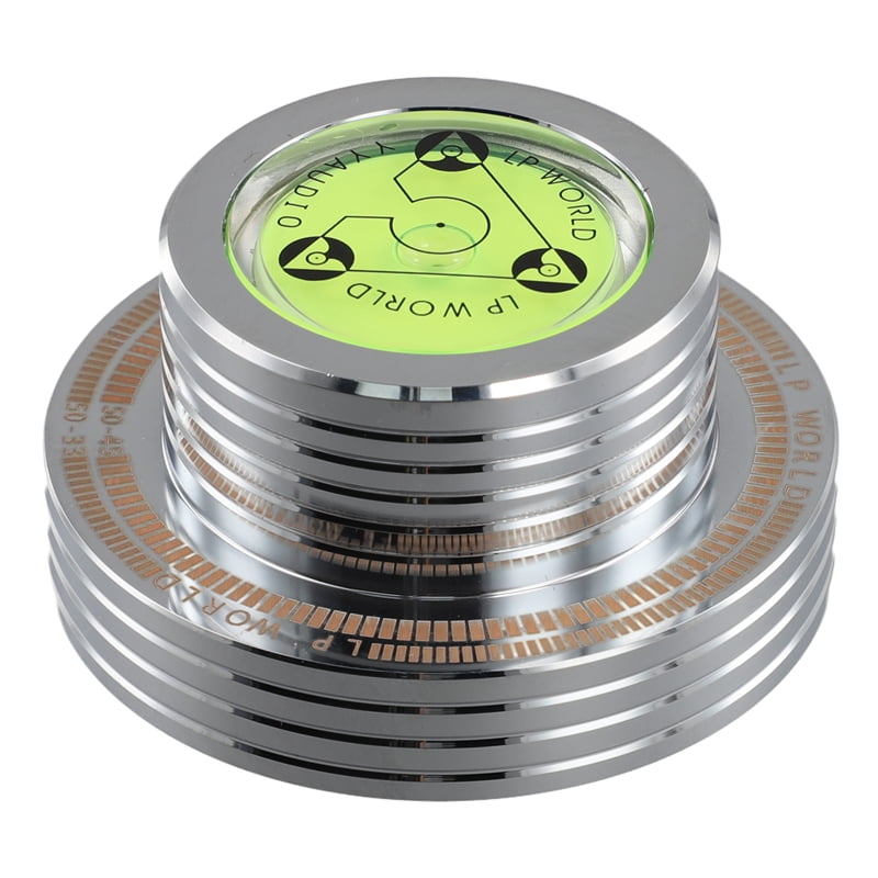 50Hz LP Vinyl Record Player Turntable Stabilizer Level Weight Clamp ...