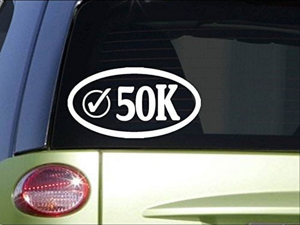 Oval Running Stickers