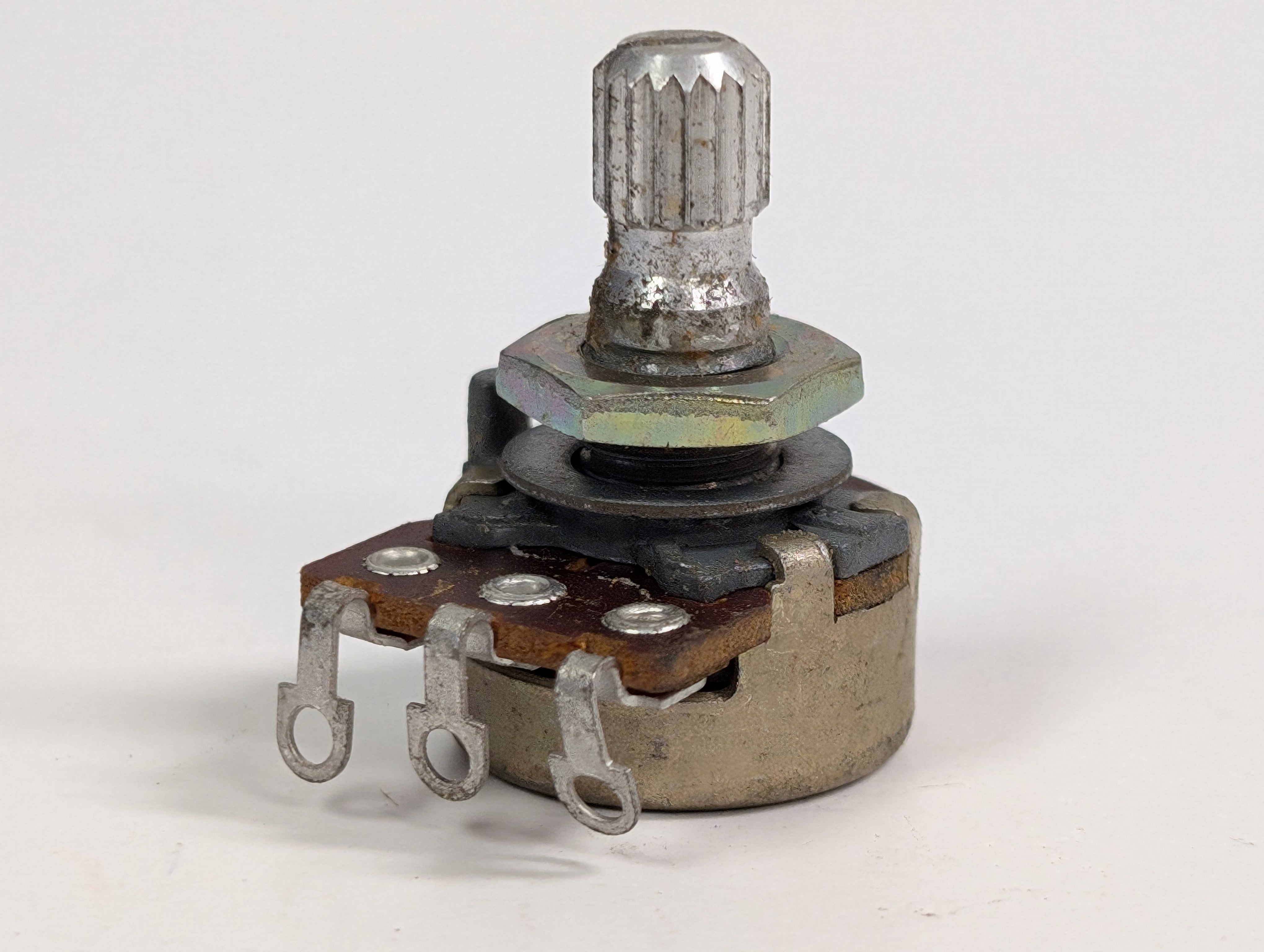 50K OHM AUDIO TAPER POTENTIOMETER - Walmart.com