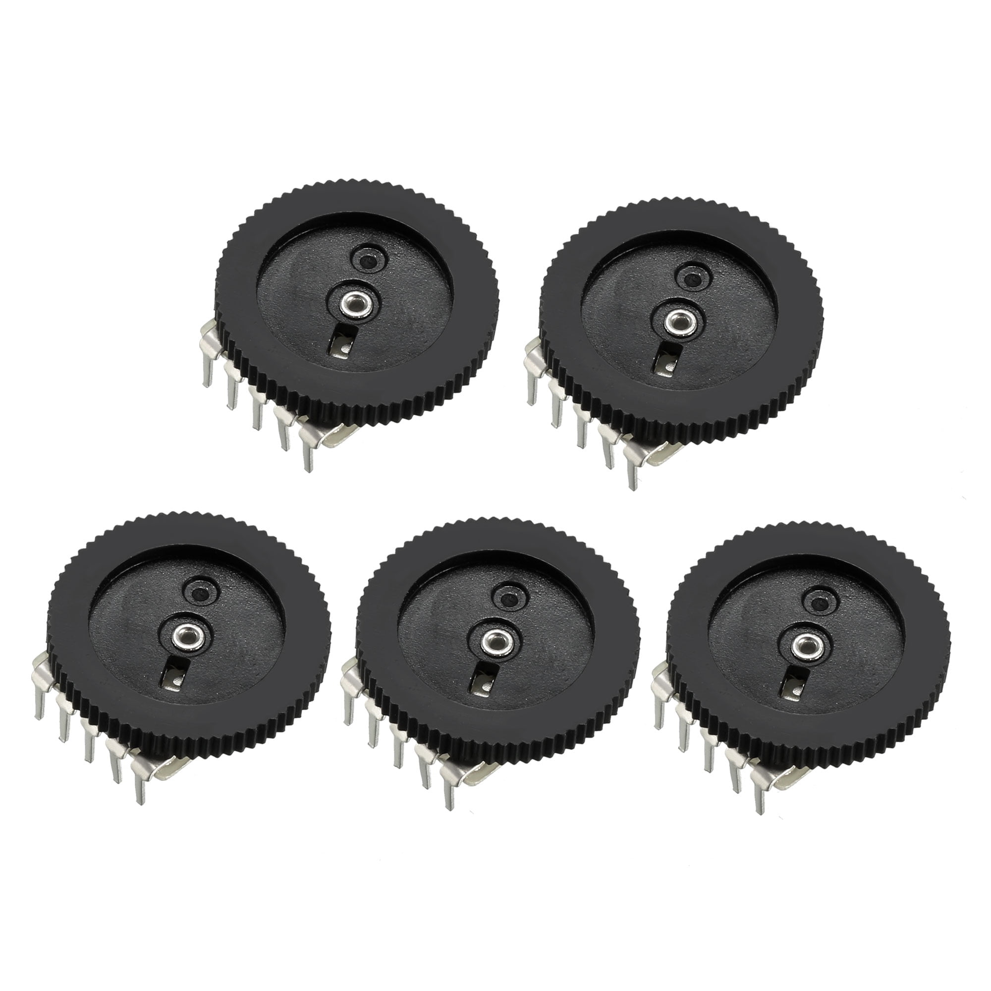 50K Ohm Dial Wheel Potentiometer for Audio Stereo Volume Switch Control ...
