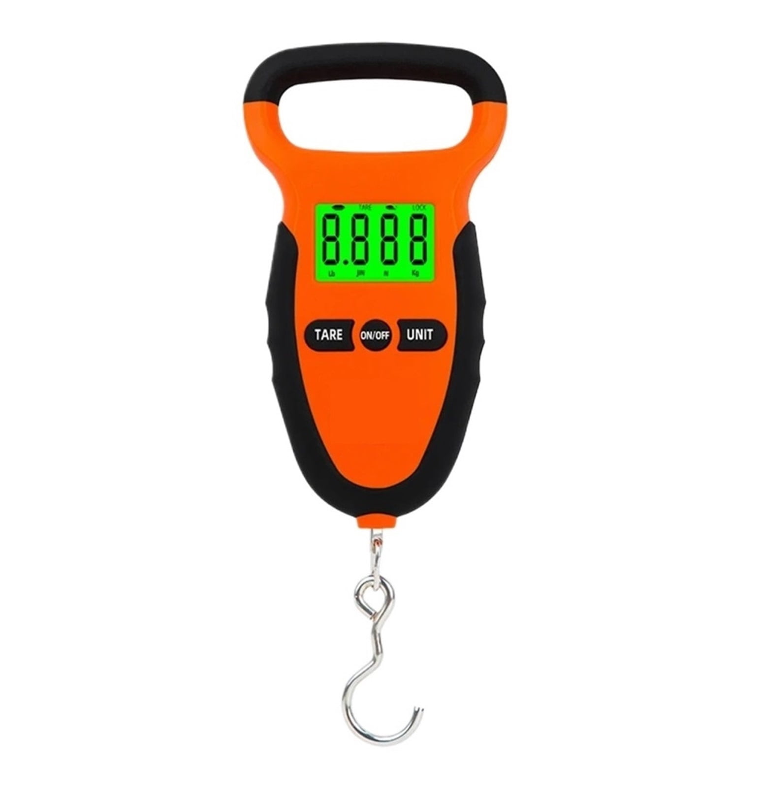 50KG/10g Fish Hook Weighing Hanging Scale Digital Hook Scale Handle ...