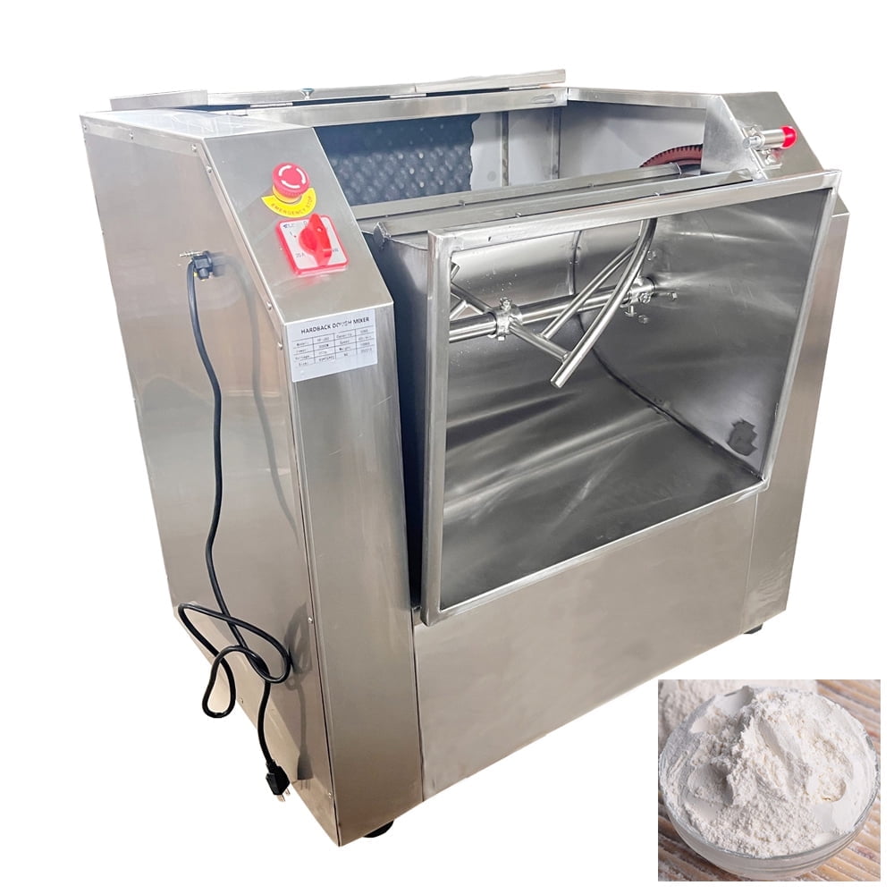 50KG Dough Mixer Machine Kitchen Equipment Commercial 110V - Walmart.com