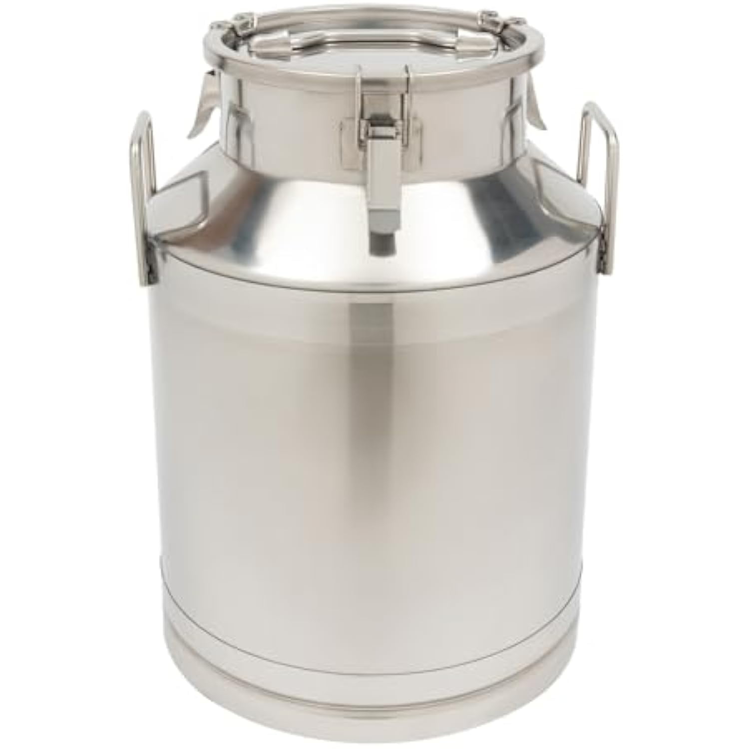 50L/13.2Gal Metal Airtight Canister Food Storage Container with Lid ...