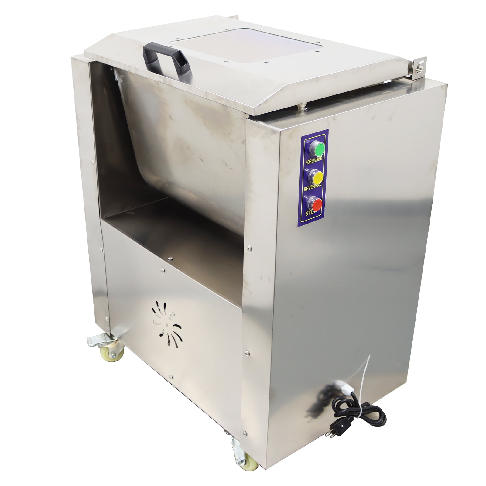 50L Commercial Electric Vegetable Sausage Meat Stuffing Mixer Mixing ...