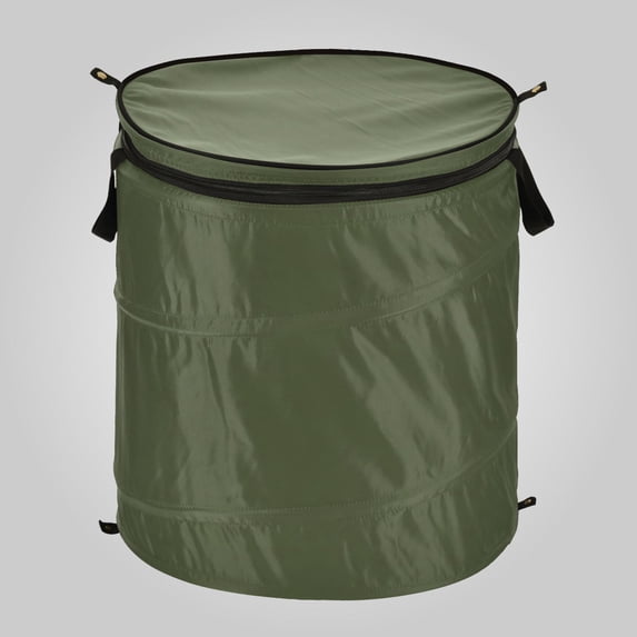 50L Extra Large Popup Hamper Collapsible Laundry Basket With Zippered ...