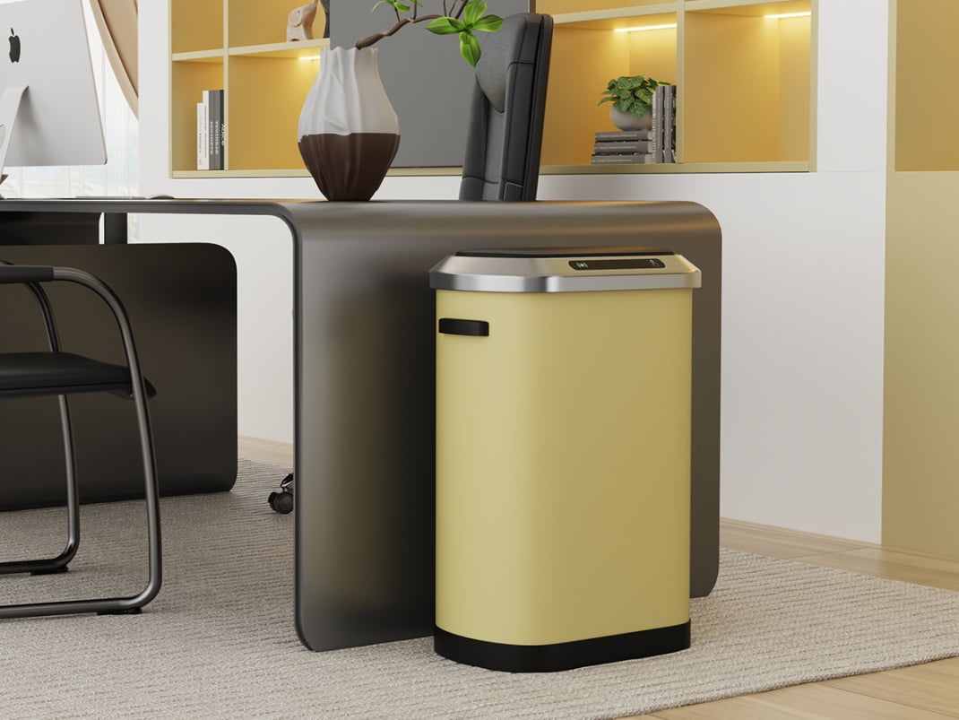50L Kitchen Smart Automatic Trash Cans with Full Intelligent Sensor ...