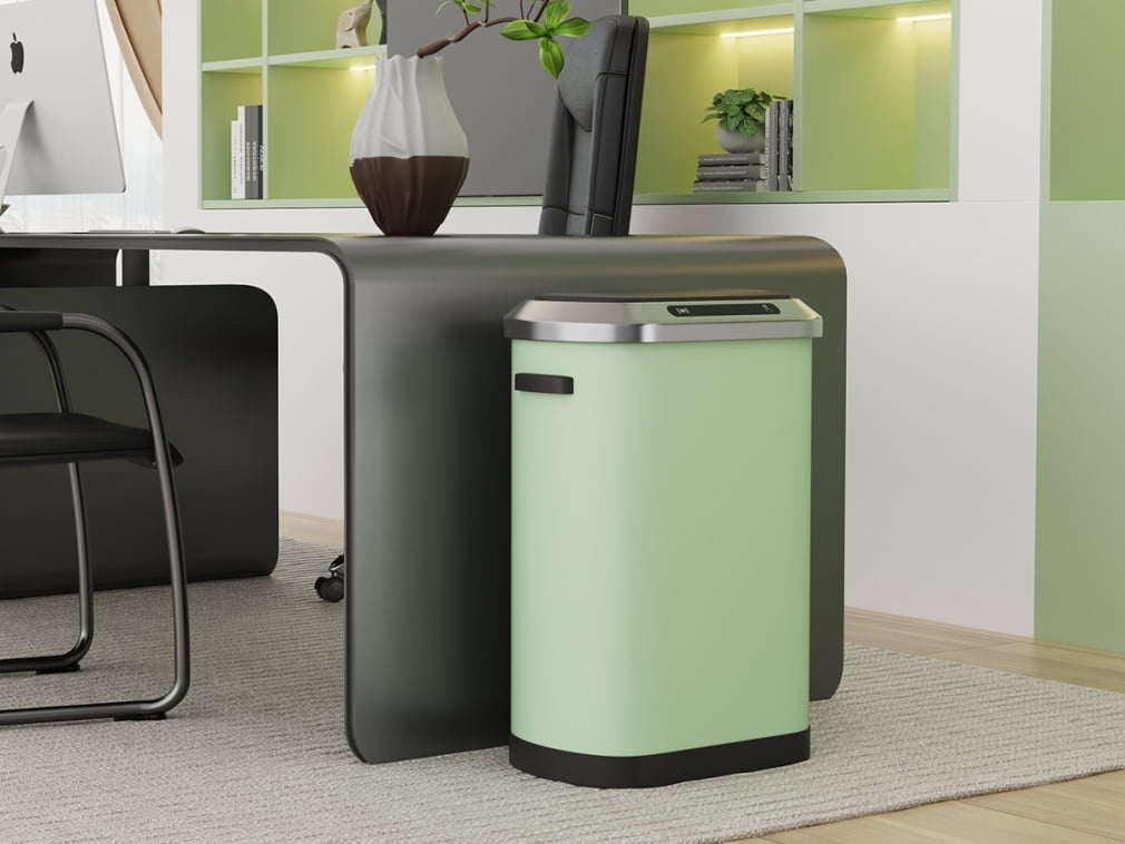 50L Kitchen Smart Automatic Trash Cans with Full Intelligent Sensor Technology , Automatic Trash ...