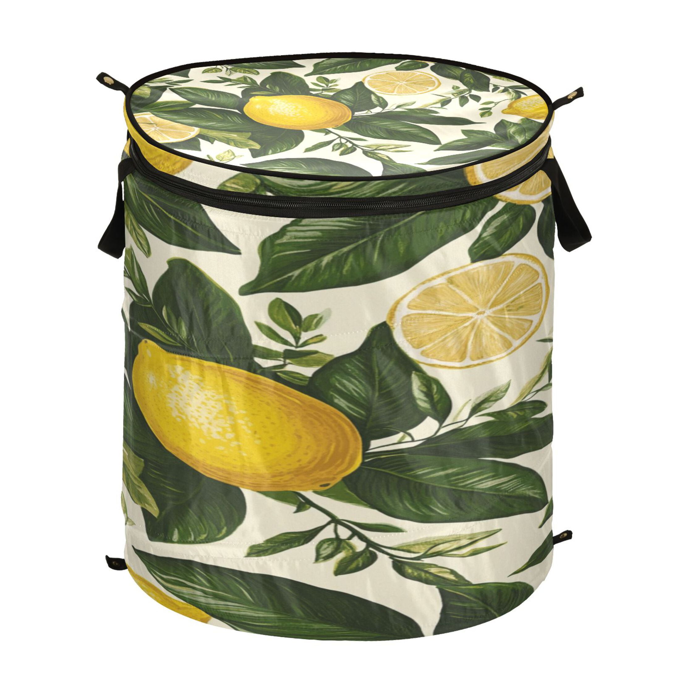 50L Large Capacity Foldable Elastic Storage Basket Laundry Basket ...