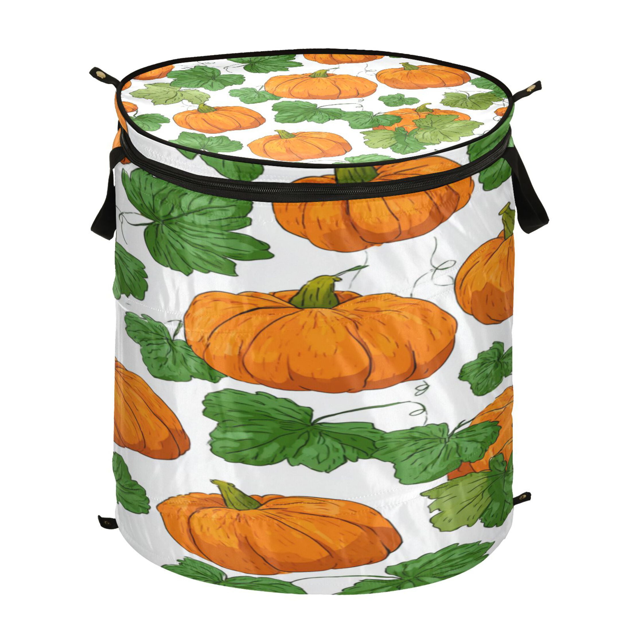 50L Large Capacity Foldable Elastic Storage Basket Laundry Basket ...