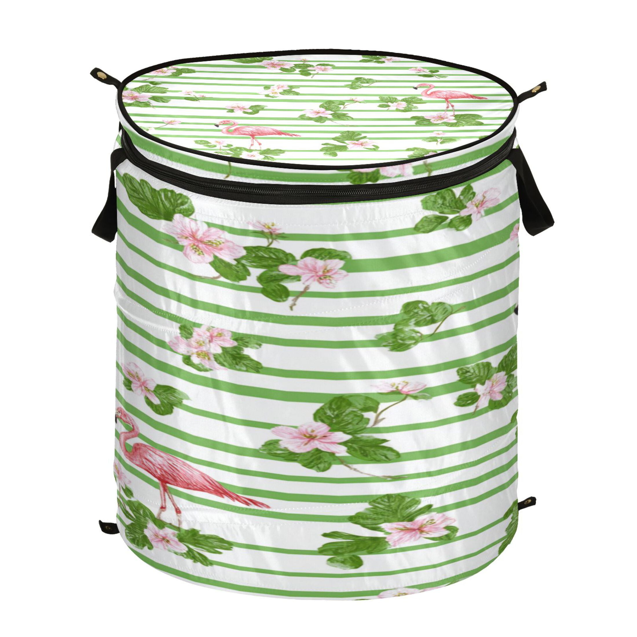 50L Large Capacity Foldable Elastic Storage Basket Laundry Basket Siren ...
