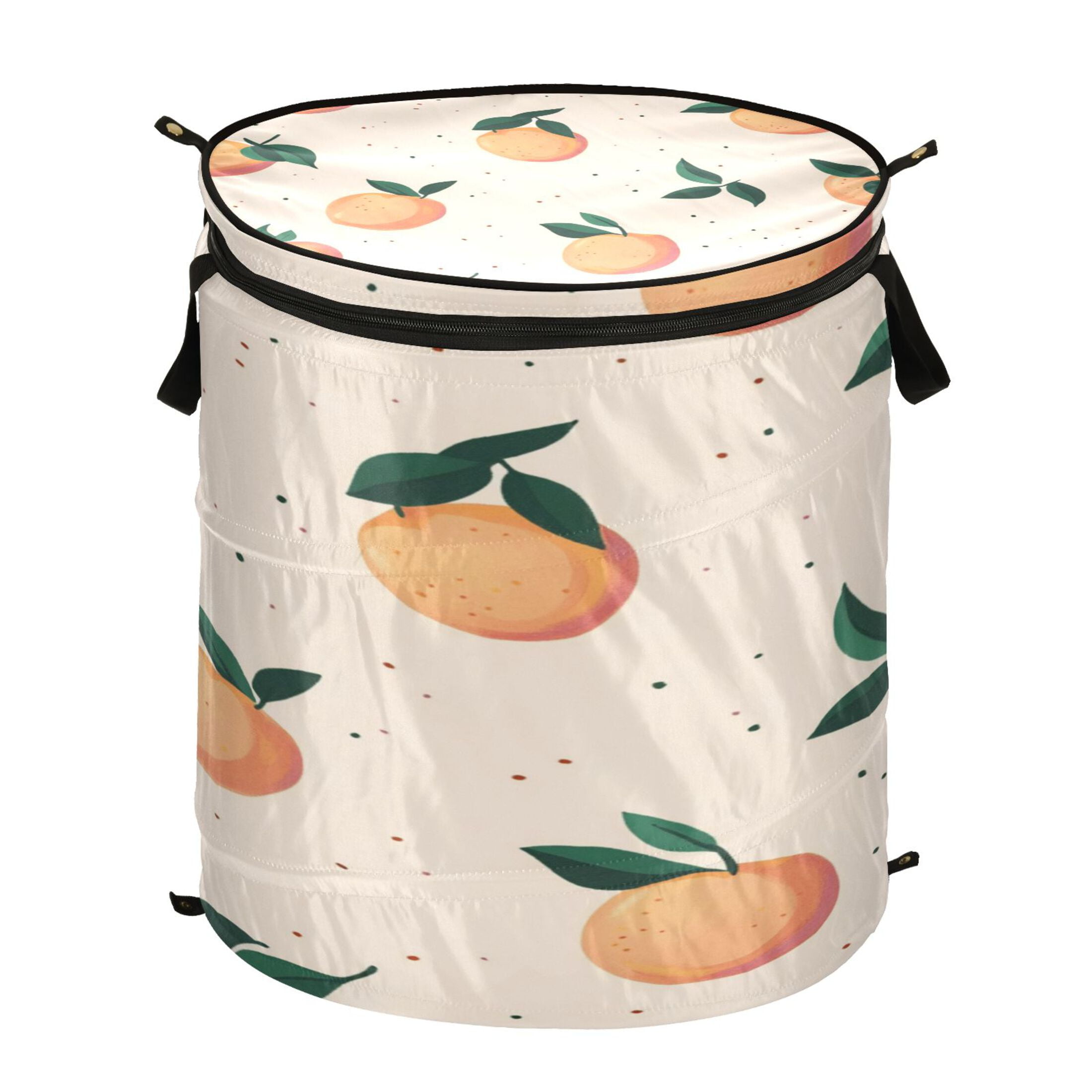 50L Large Capacity Foldable Elastic Storage Basket Laundry Basket ...
