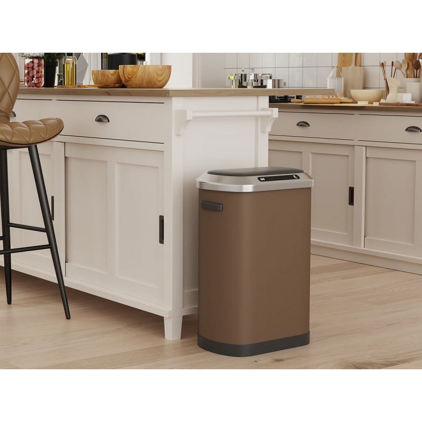 50L Smart automatic Trash Cans - Full Intelligent Sensor - PINK ...