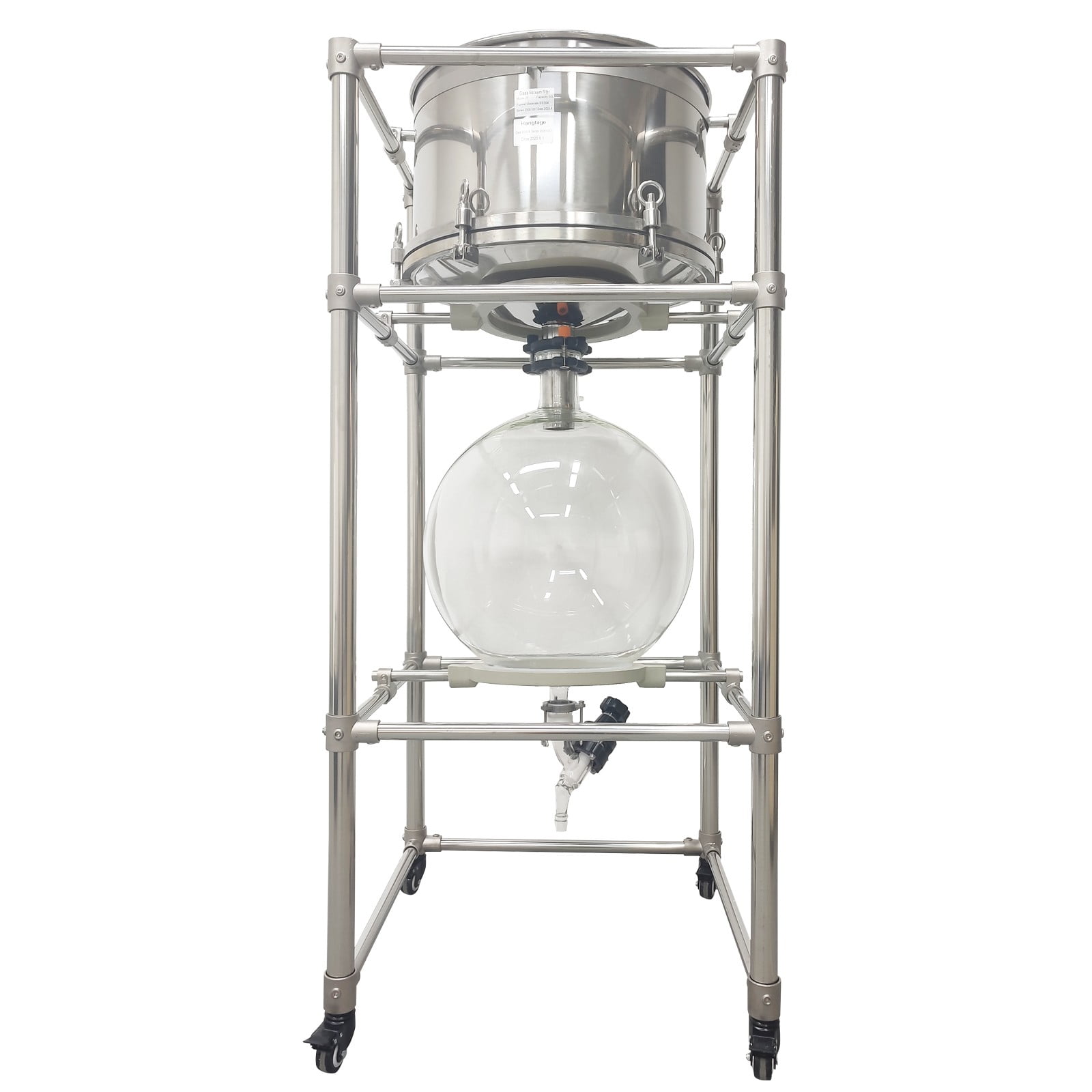 50L Split Stainless Steel Vacuum Suction Filter Laboratory Vacuum ...