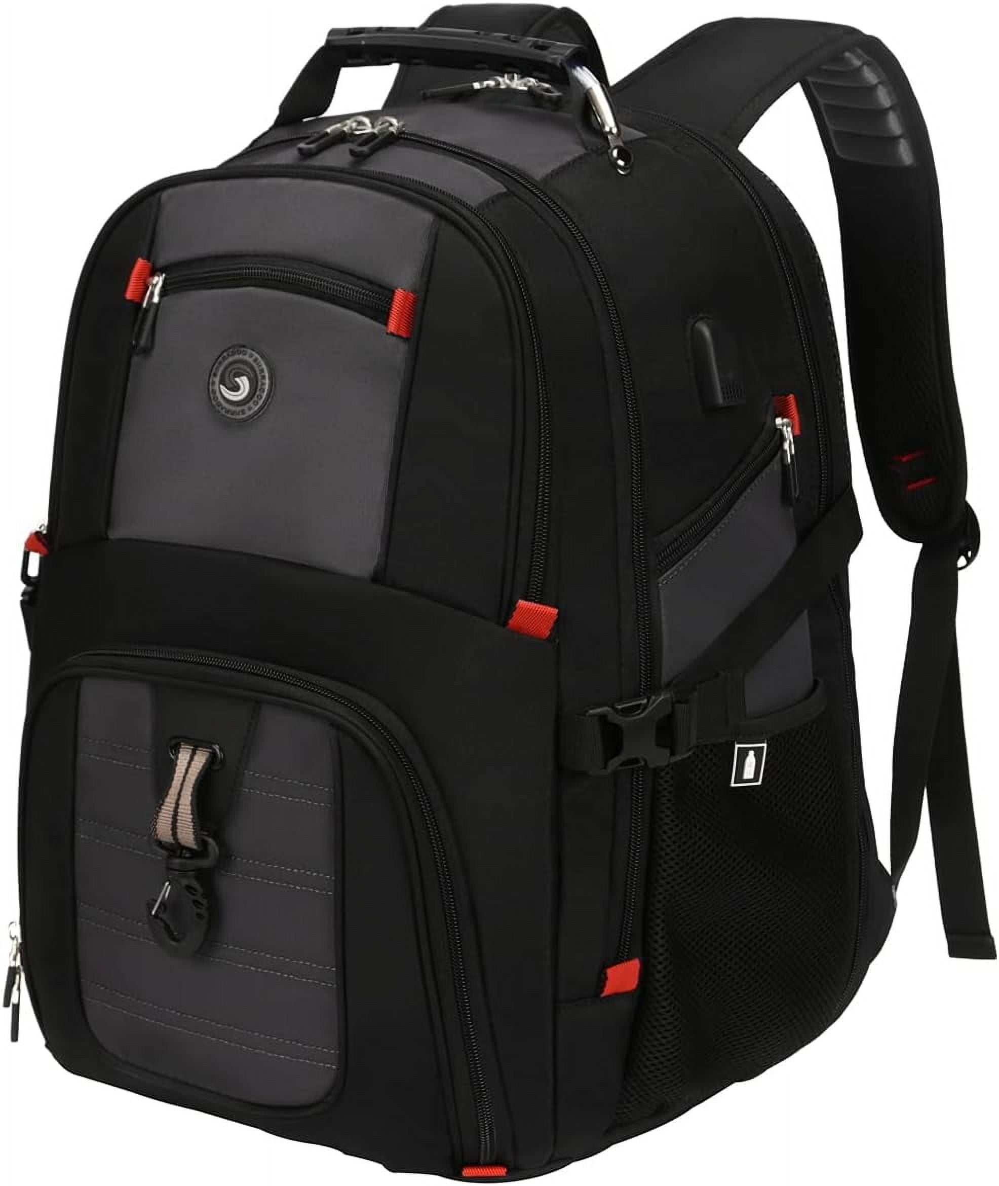 50L Travel Laptop Backpack with Port, College High School Backpack ...