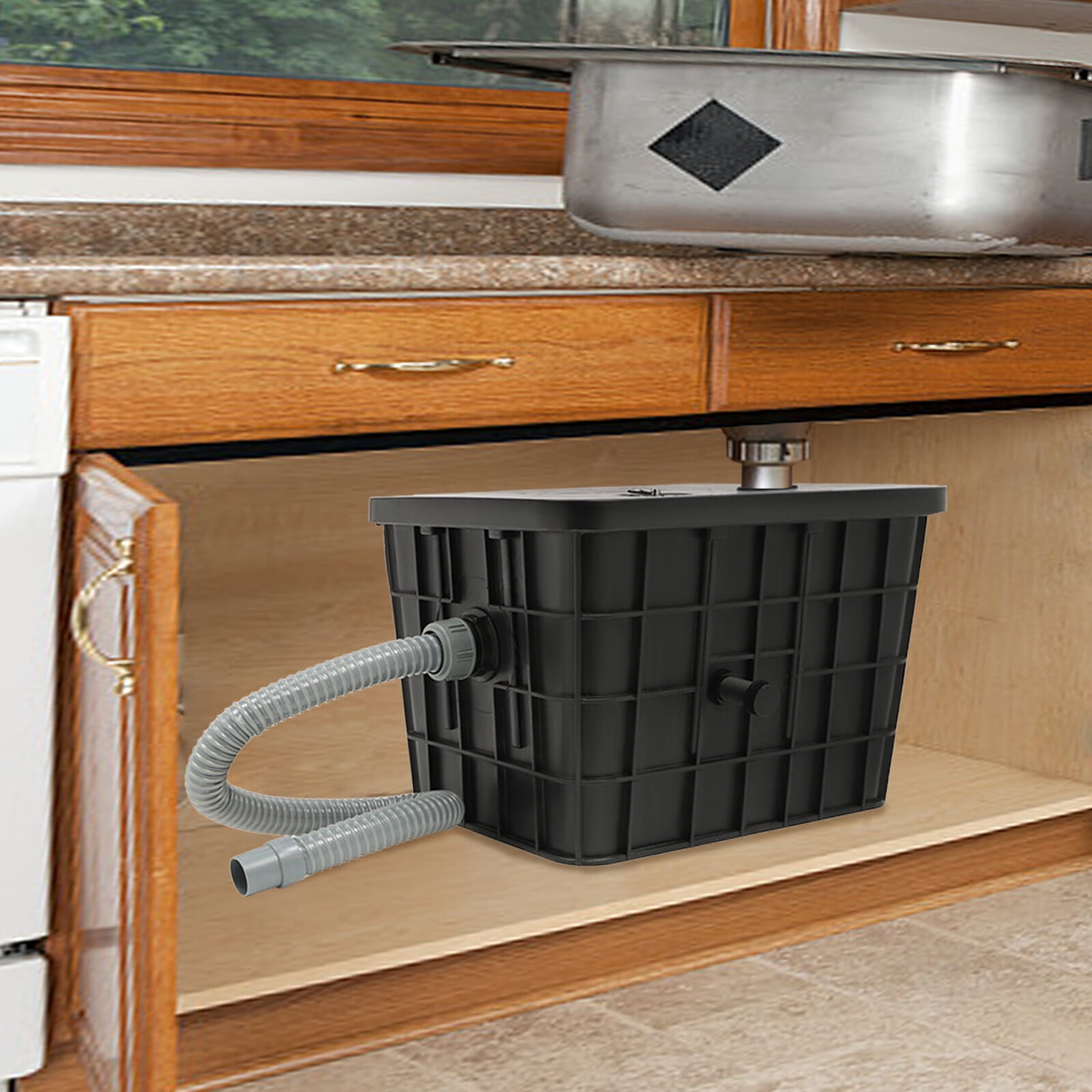 50L Waste Oil-Water Separator, Grey, 2.1T/4629.71lbs/h, Commercial ...