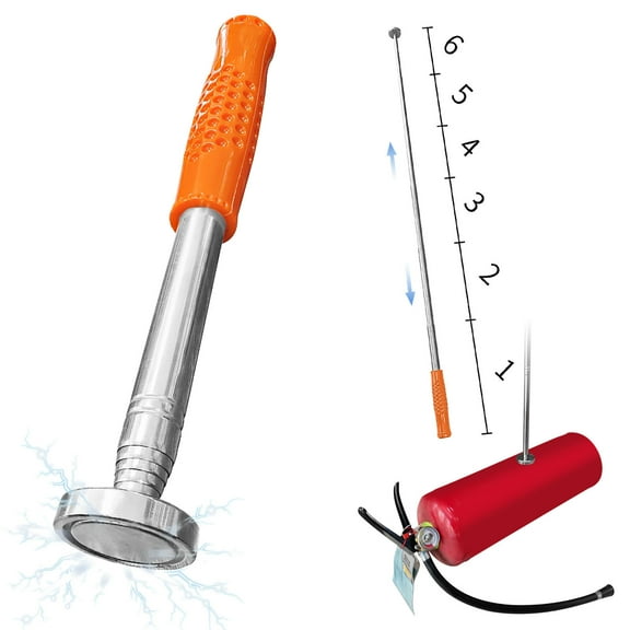 RAK Extendable Telescopic Mechanic Magnetic Pickup Tool with LED Lights ...