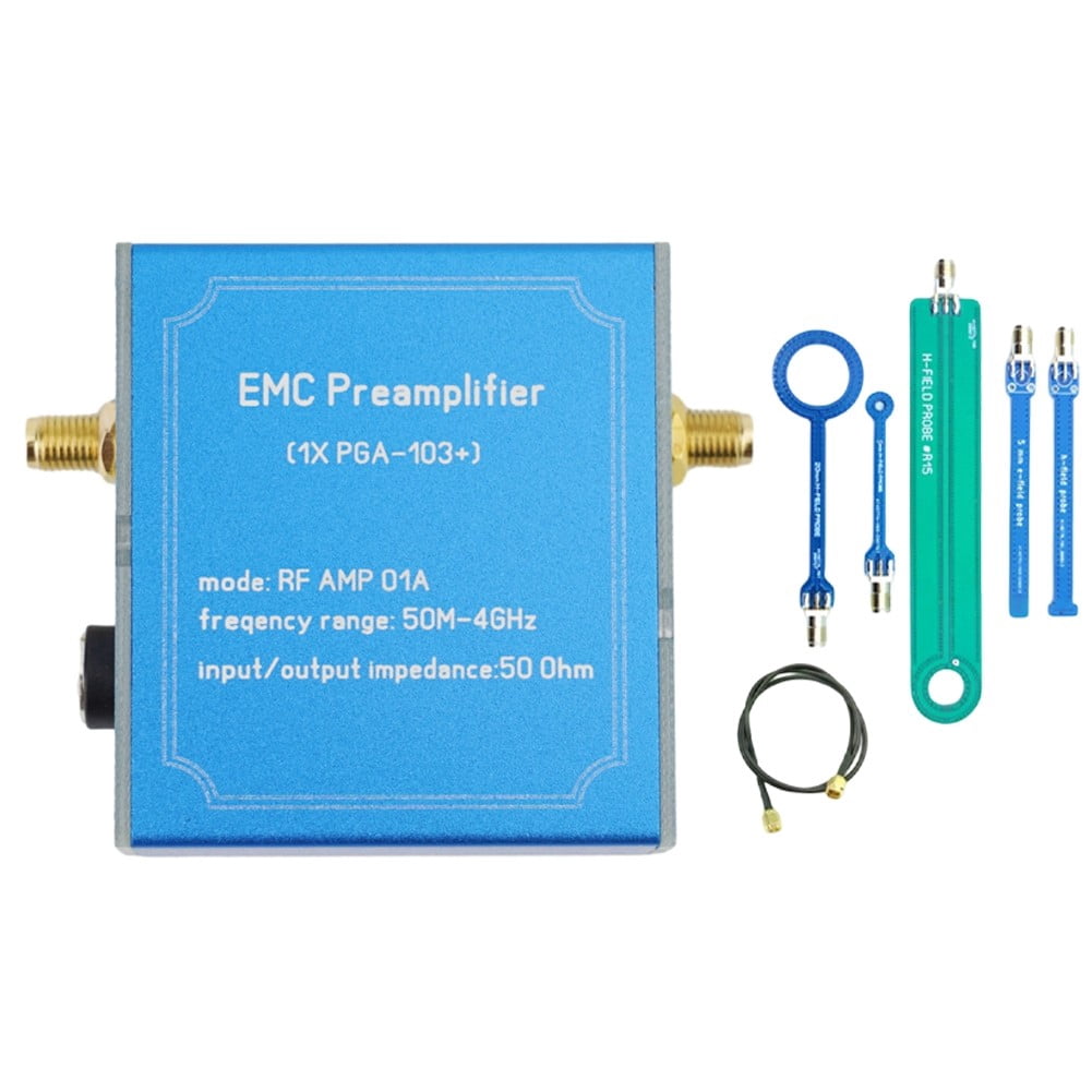50M-4GHz LNAs, PGA-103 + EMC EMIss Magnetic Field Probe Signal ...