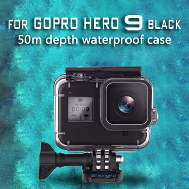 Casetego 60M/196FT Waterproof Case for Go Pro Hero12 Black/Hero11 Black ...