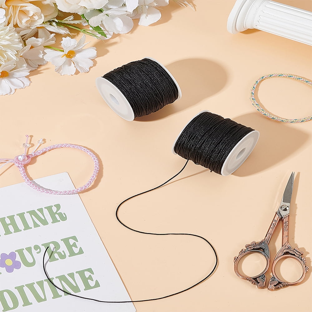 50M Nylon Thread Nylon String Chinese Knotting Cord with 1pc Plastic ...