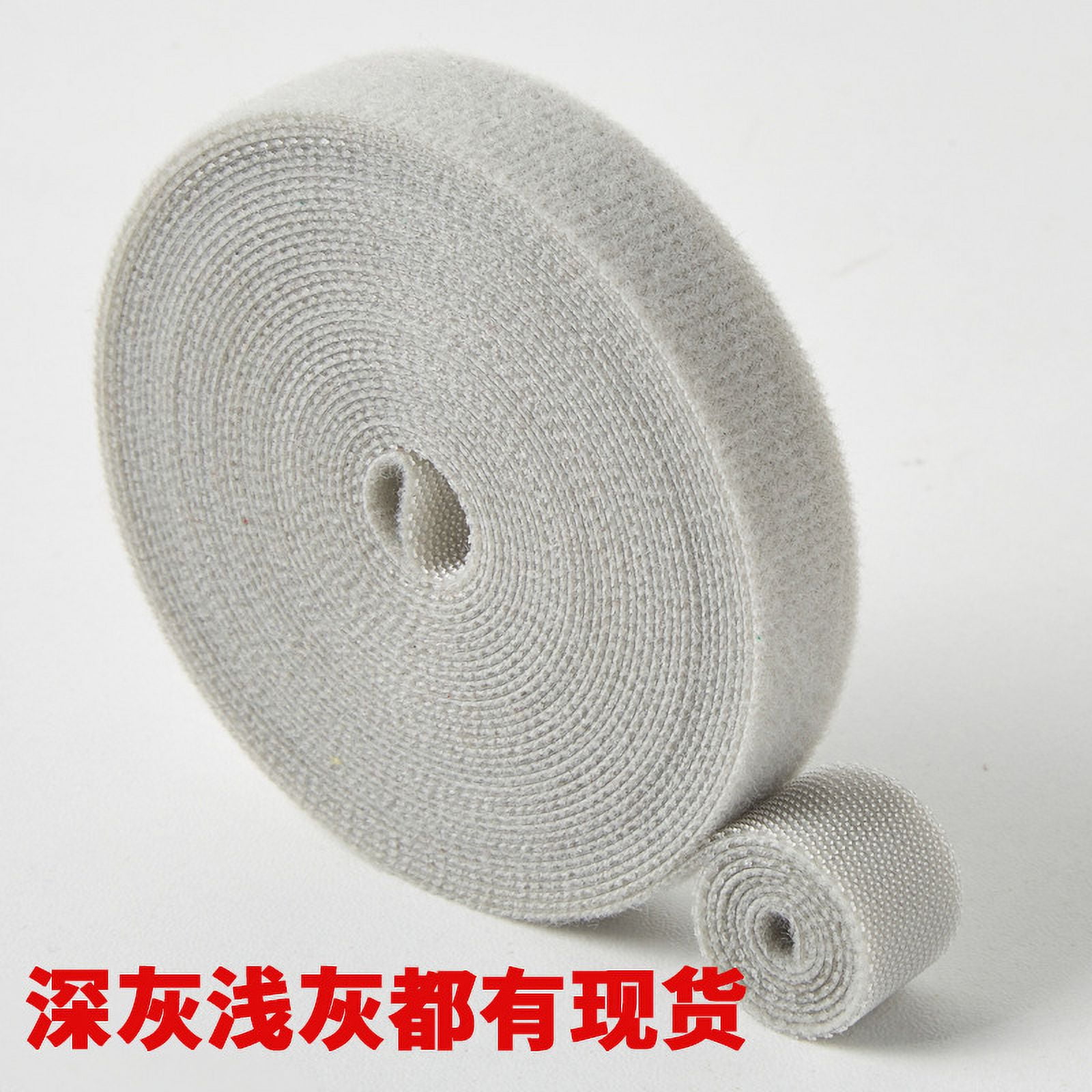 50Meter/Roll Reusable Fastening Tape Cable Ties 10/15/20/25 Double Side ...