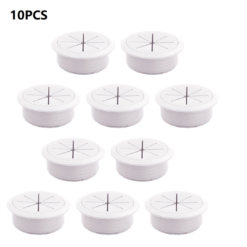 50mm Pc Desk Grommet Table Cable Box Computer Wire Hole Cover ...