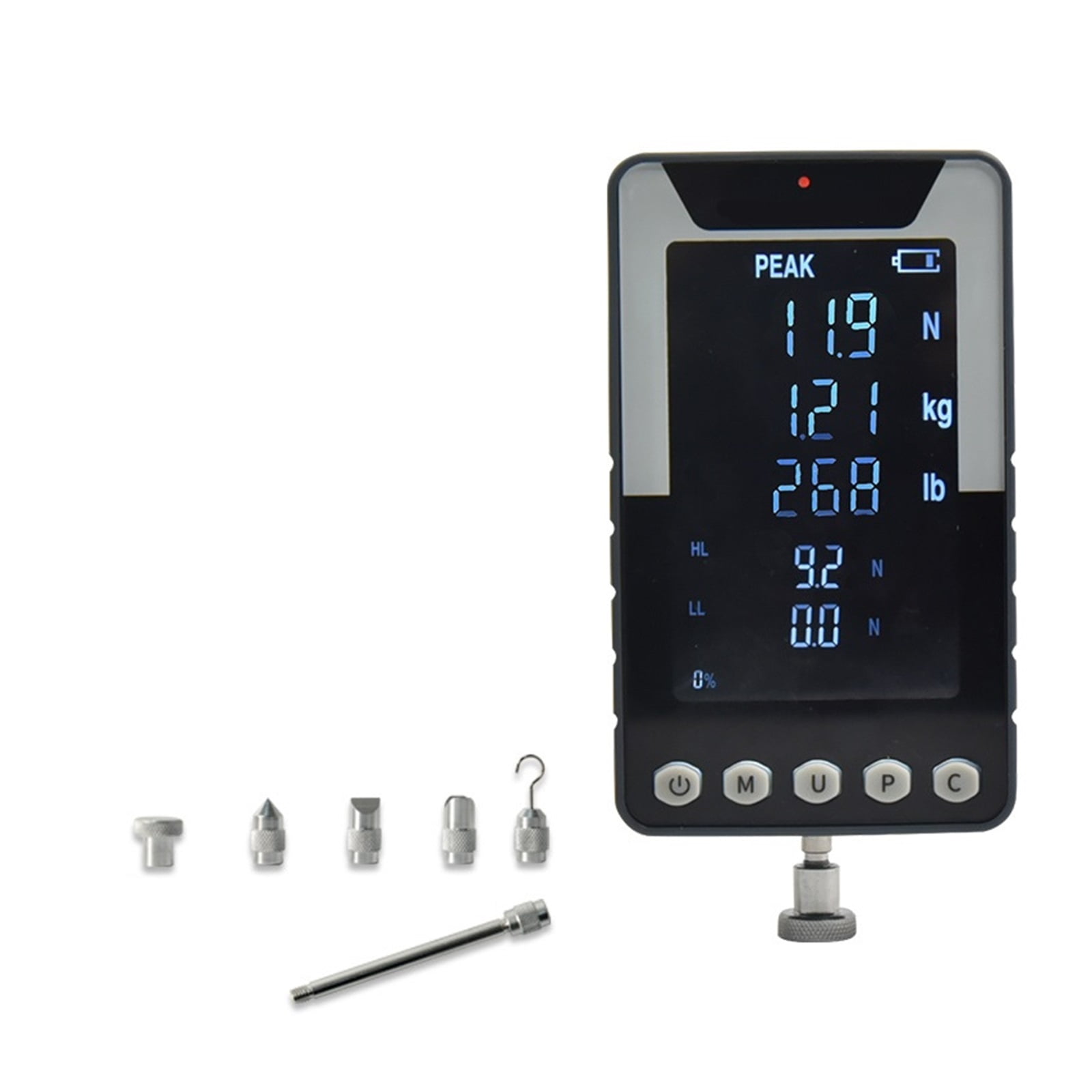 50N Digital Force Gauge Portable Pull Push Force Gauge Measuring ...