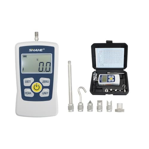 50N Digital Force Gauge Push Pull Gauge Portable Force Meter with Units ...