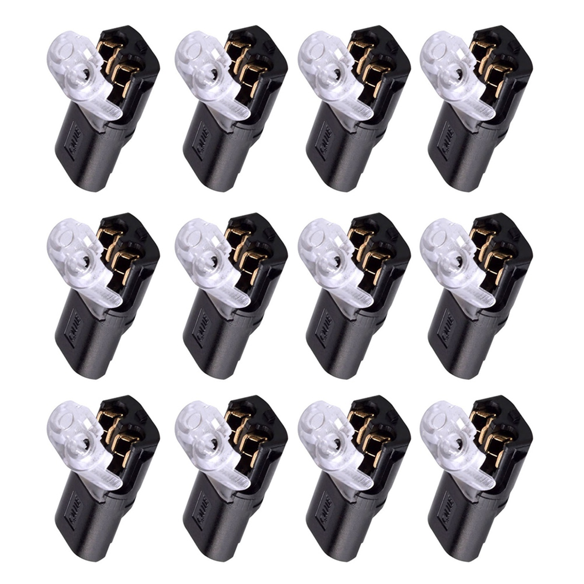 50PC 2Pin Way Plug Wire Cable Snap Connectors Waterproof - Walmart.com