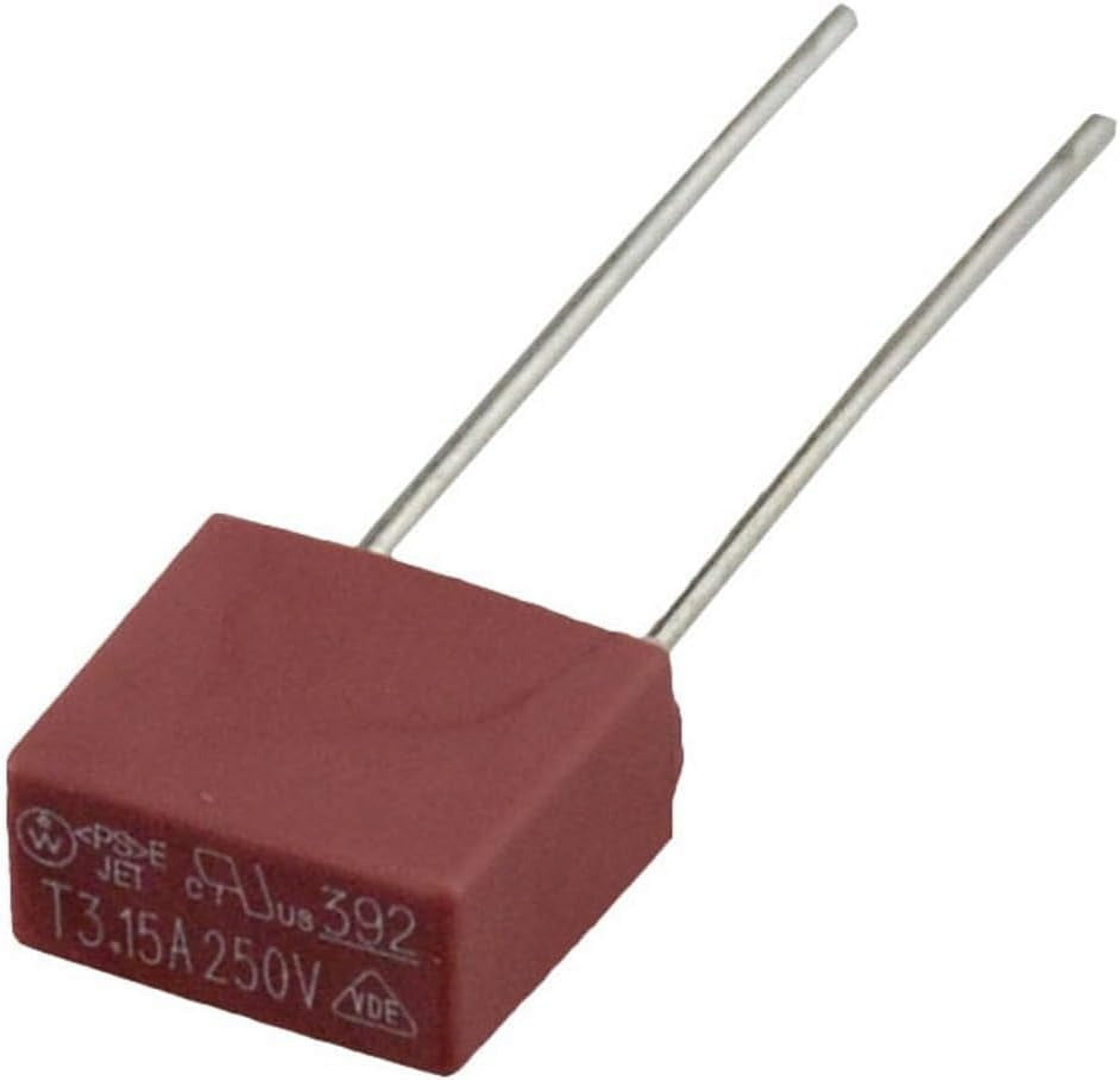 50PCS 0.5A 1A 2A 3.15A 4A 5A 6.3A 250V 392 Square Plastic Fuse T2A for LCD TV Power Board ...