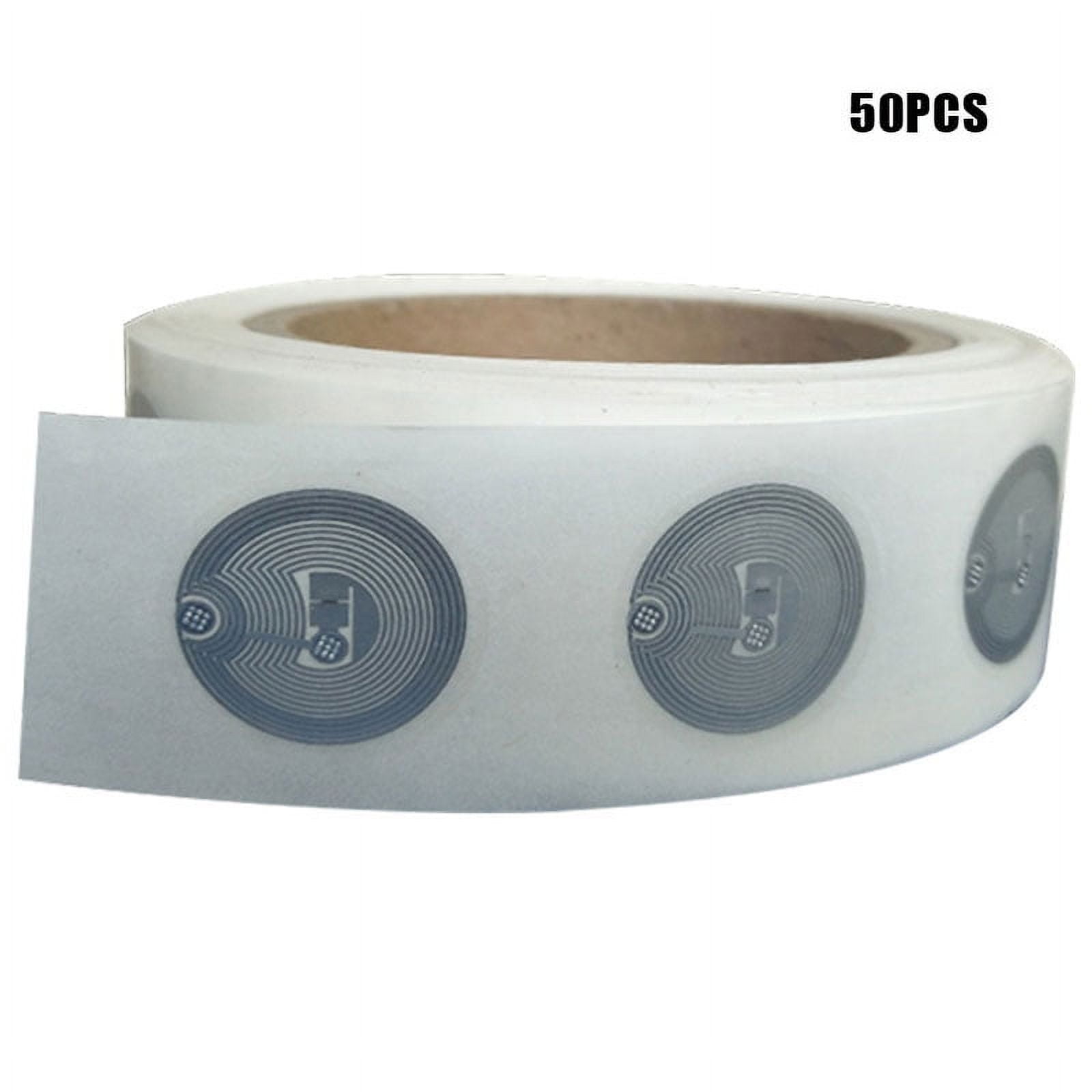 (50PCS) 13.56mhz UID changeable S50 1K NFC Sticker Wet Inlay NFC tag ...