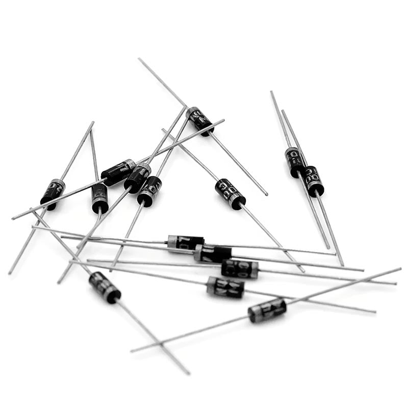 50PCS 1N4007 High Quality Rectifier Diode 1A 1000V DO-41 IN4007 Through ...