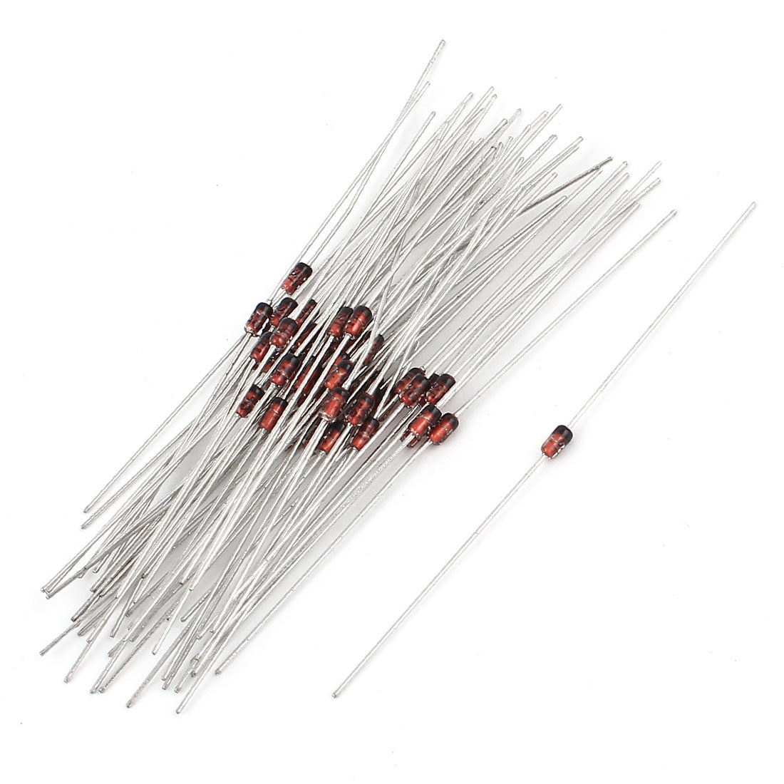 50PCS 1N4148 DO-35 Ultra High Speed Switching Signal Diodes 75V 150mA - Walmart.com