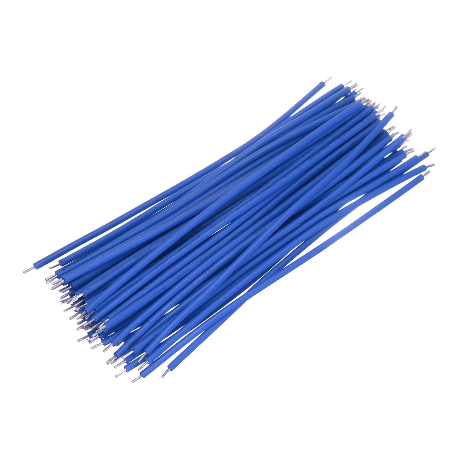 50PCS 20AWG Breadboard Jumper Cable Wires Tinned 1 Pin 10CM for DIY ...