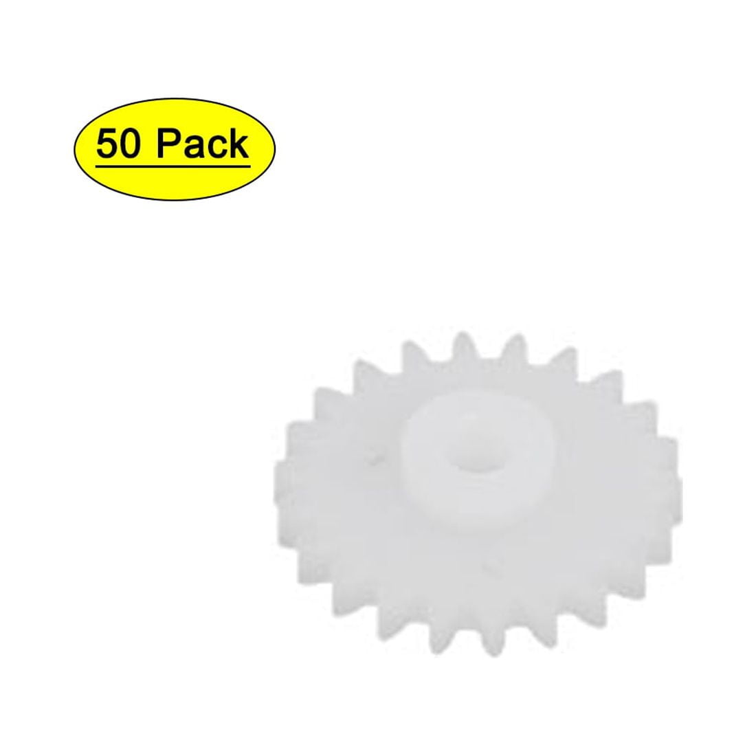50PCS 22 Teeth 2mm Hole Diameter Plastic Gear Wheel for RC Toy Car ...