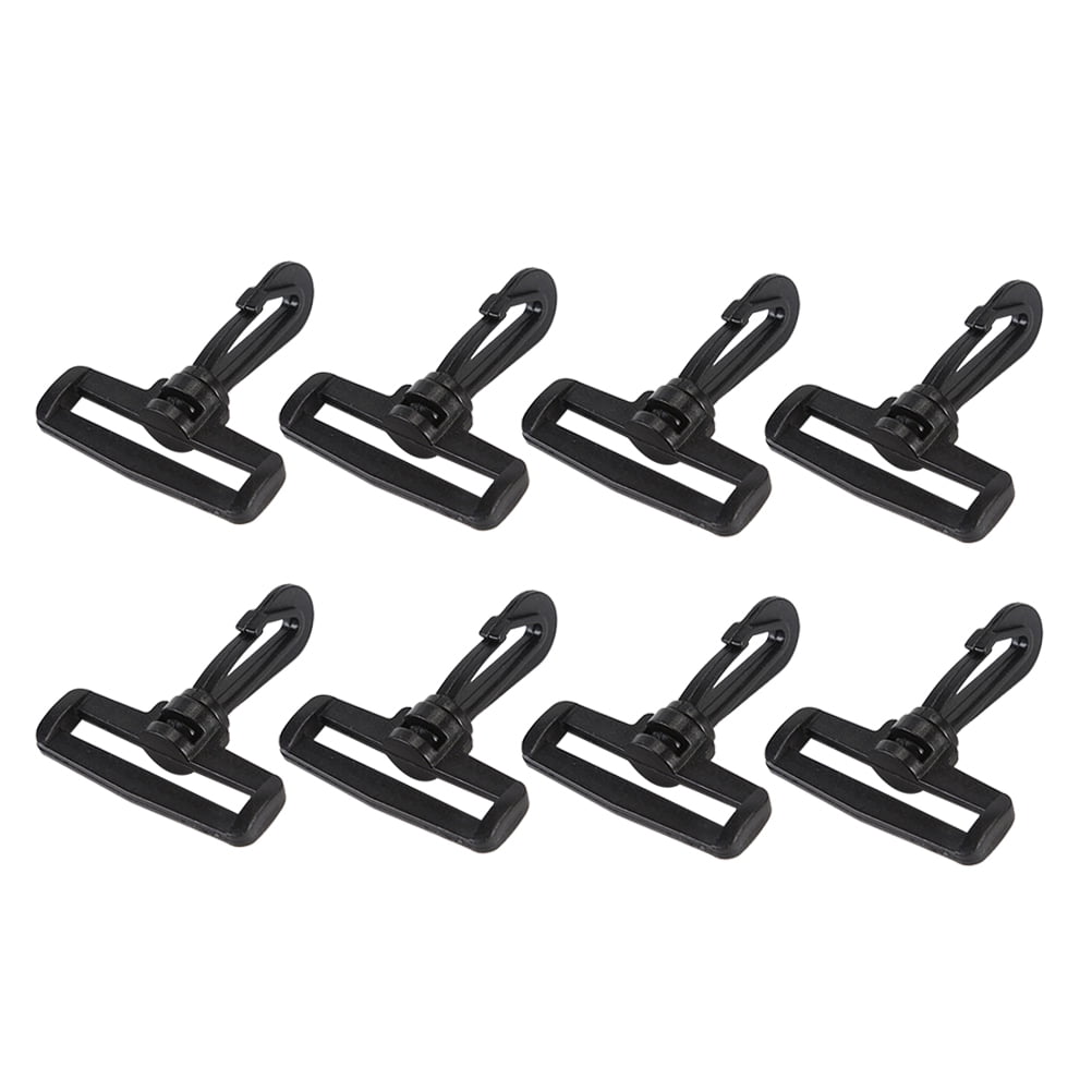 50PCS 3.8cm Plastic Swivel Snap Clips Rotary Hooks Safety Buckle ...