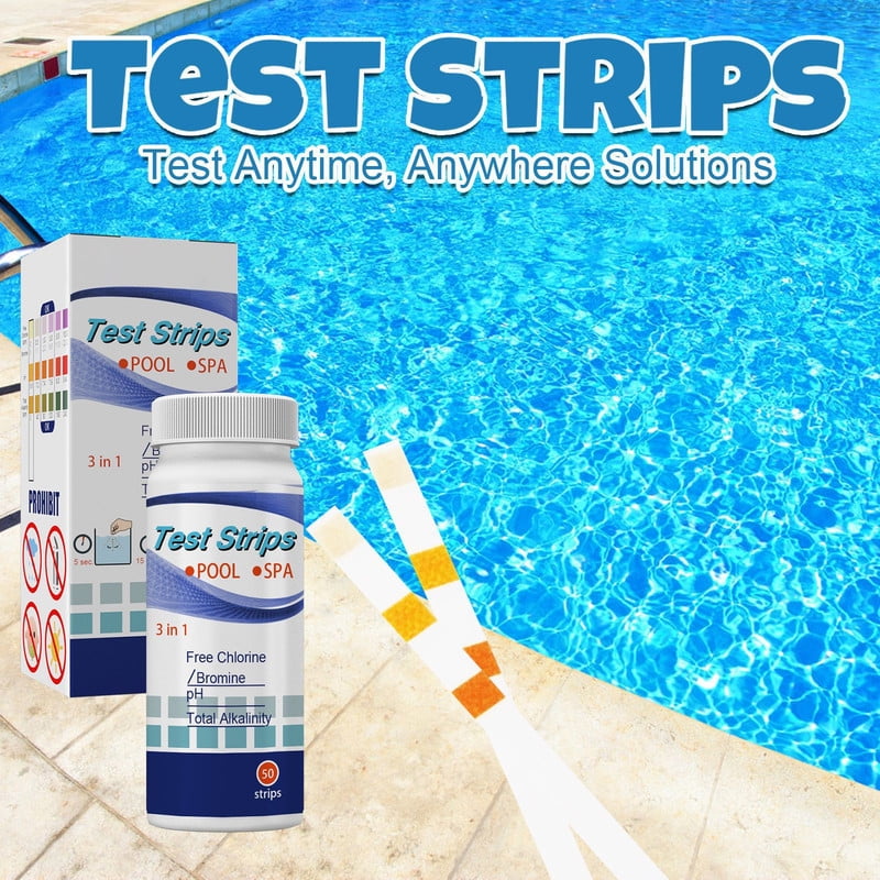 50PCS 3 in 1 Drinking Water Test Kit Strips, Water Quality Test for Tap ...