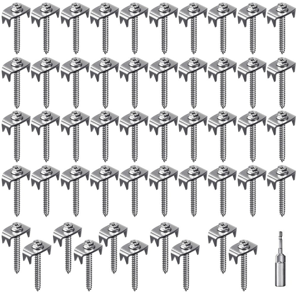 50PCS 304 Stainless Steel Fence Staples for Softwood and Woven Fencing ...