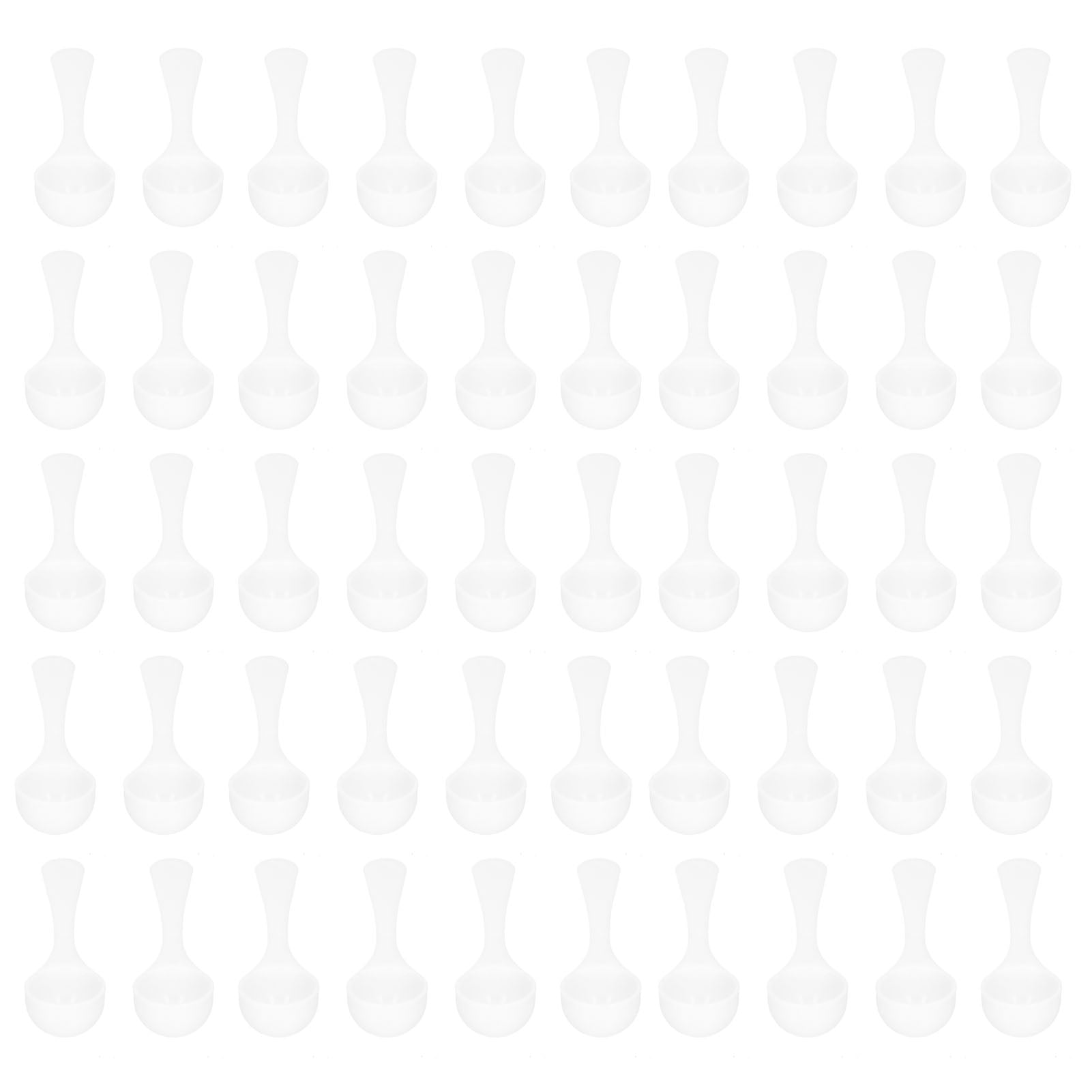 50PCS 5 ml Plastic Measuring Spoon Medicine Powder Fertilizer Scoop ...