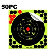 Champion Traps and Targets Fluorescent Orange/Green Bullseye ...