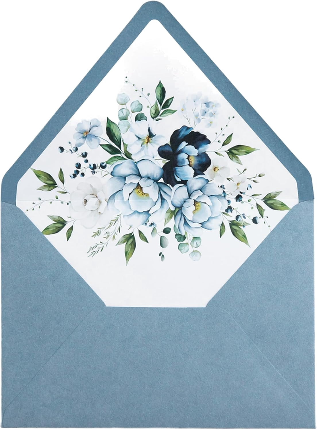 50PCS A7 Euro Flap Envelopes, 5.25 x 7.25'' Liner Envelope For 5x7 ...