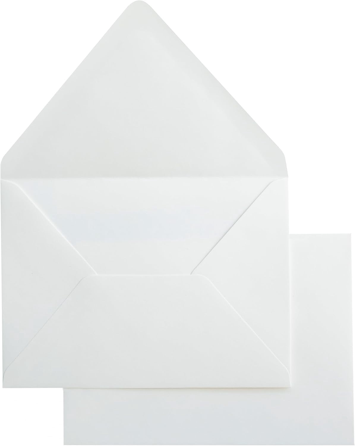 50PCS A7 Euro Flap Envelopes, 5.25 x 7.25'' Liner Envelope For 5x7 ...