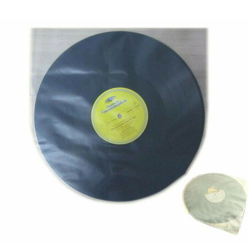 50PCS Antistatic Plastic Album Cover Inner Record Protective Sleeve for ...