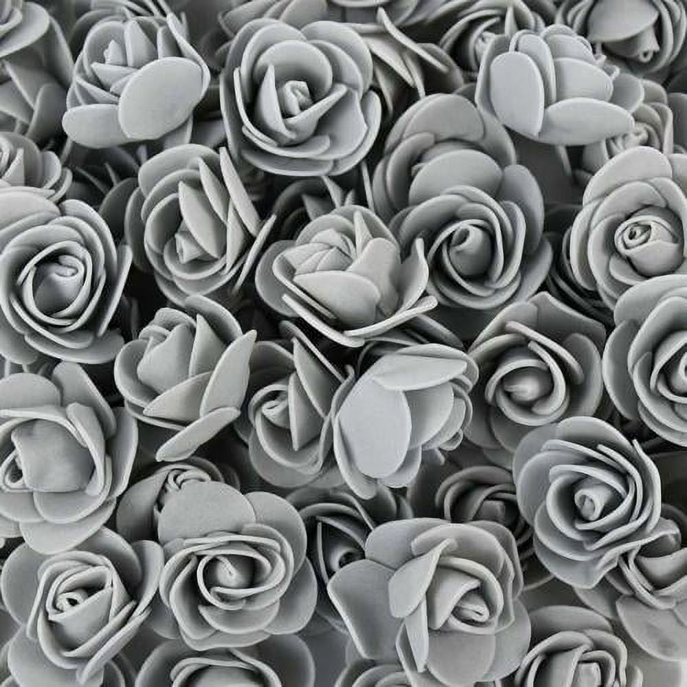 50PCS Artificial Rose Flowers, Artificial Rose Flower Heads,PE Foam ...