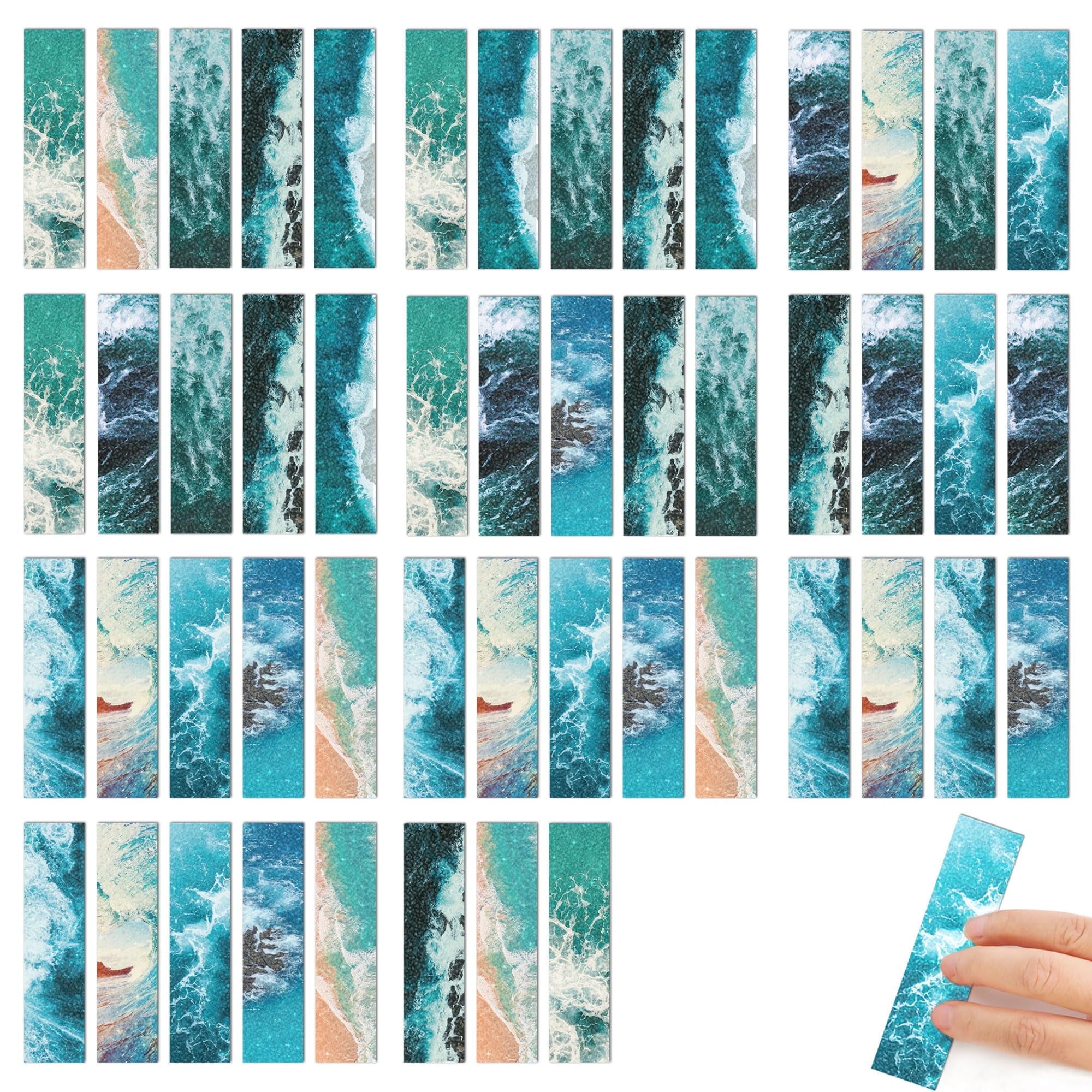 Neasyth 50 Pcs Anxiety Sensory Stickers Calm Strips, Adhesive Textured ...