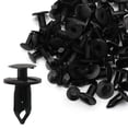 50PCS Car Bumper Retainer Clips Fender Liner Clips, 9mm Hole Automotive ...