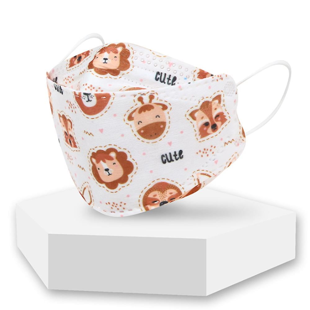 50PCS Children's KN95 Face Mask 4-Ply Facial Masks 3D Designs Kids KF94 ...