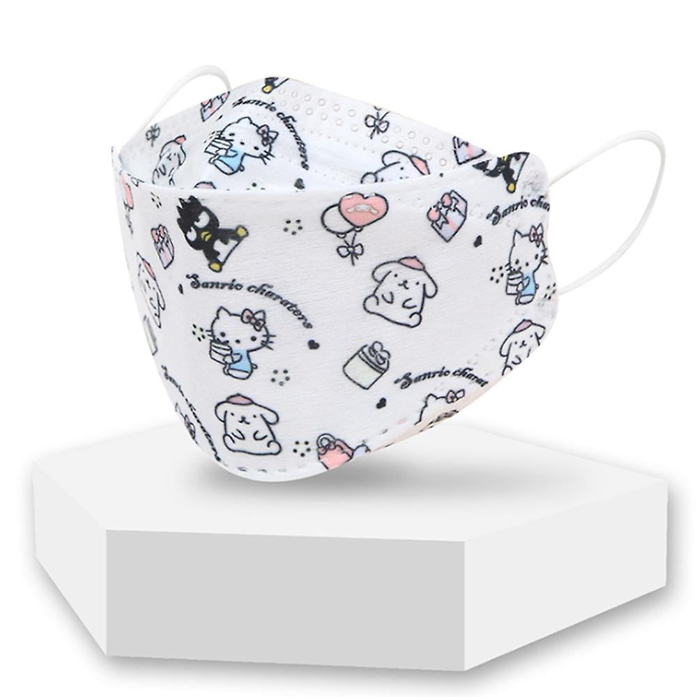 50PCS Children's KN95 Face Mask 4-Ply Facial Masks 3D Designs Kids KF94 ...