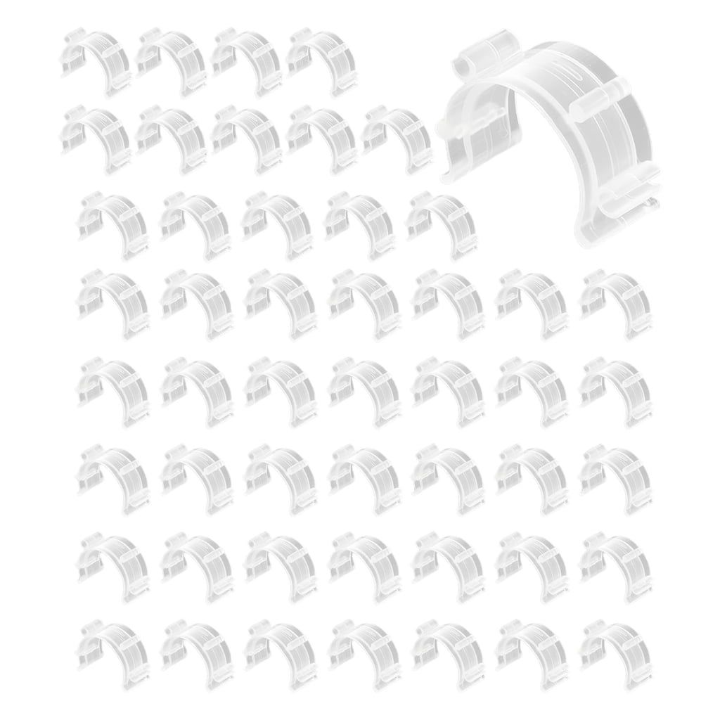 50PCS Clear Plastic Bobbin Clips Thread Bobbins Holder Clips for Sewing ...
