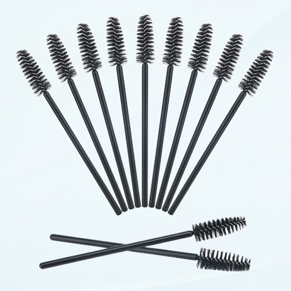 50PCS Disposable Eyelash Spoolie Mascara Wands for Makeup Eyelash ...
