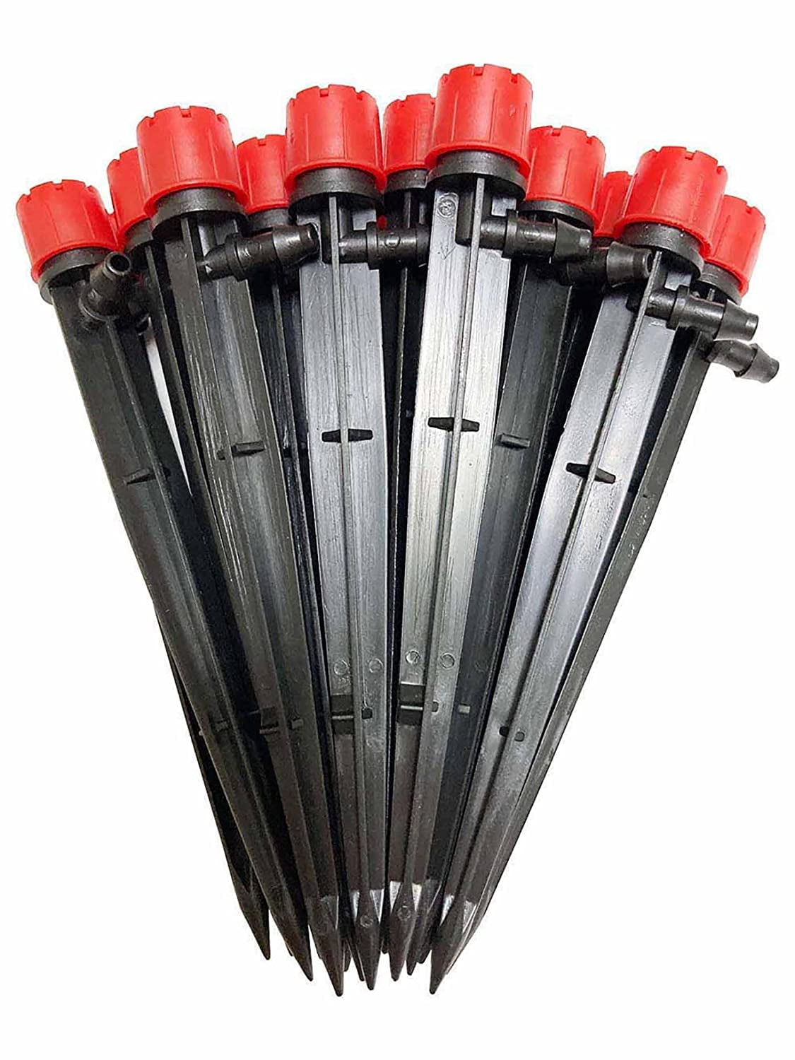 50PCS Drip Emitters Sprayer with 8 Hole, 360 Degree Dripper Perfect for ...